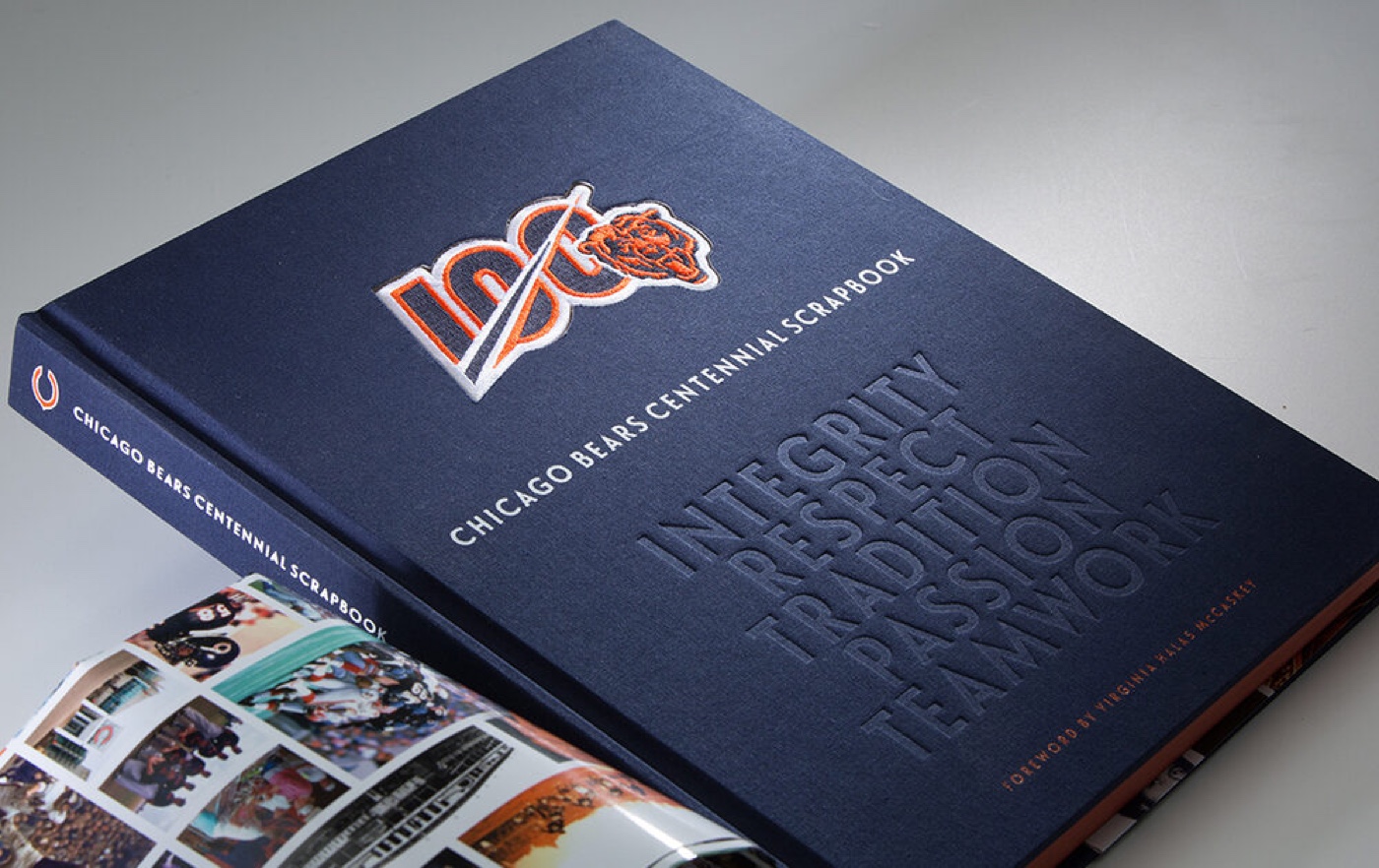 Chicago Bears Centennial Scrapbook — ArtBook Printing